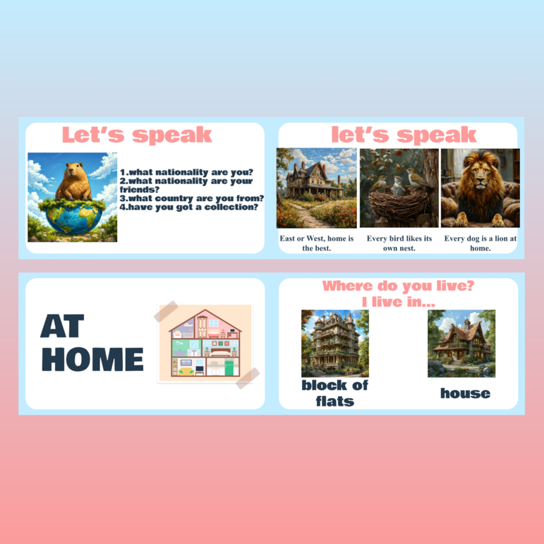 Презентация 5 класс Spotlight "At home"