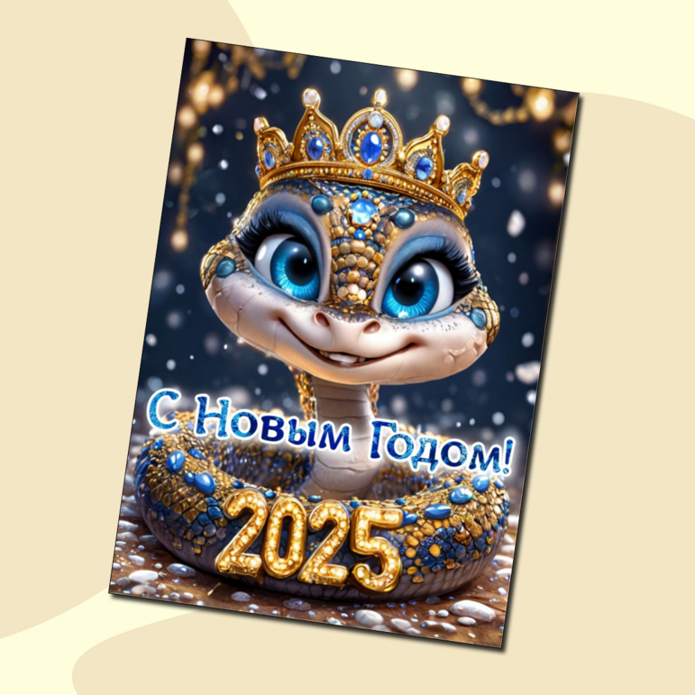 Плакат "С Новым Годом".