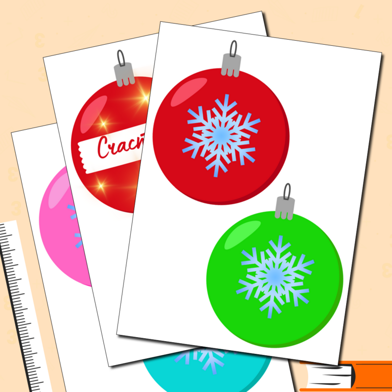 Ёлочные шары с пожеланиями