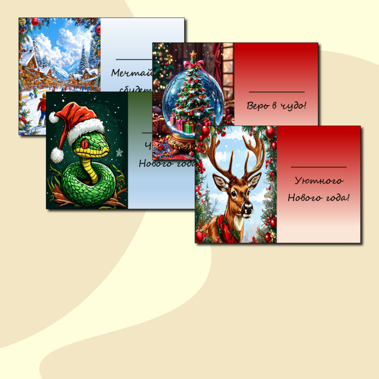 Открытки новогодние