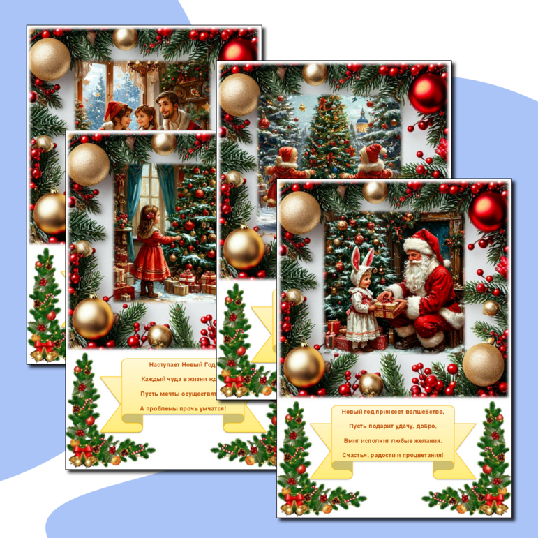Открытки "Новый год".