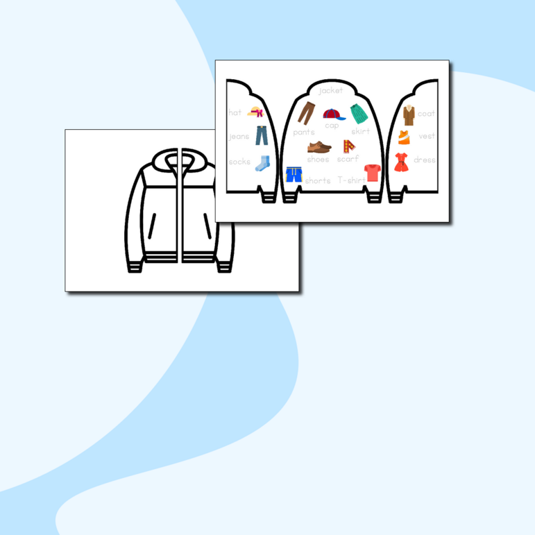 Книжка на тему "Clothes". Spotlight 2 Module 5