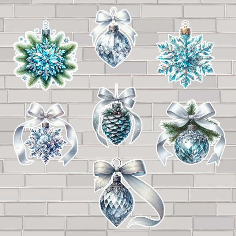 Новогодние украшения для оформления