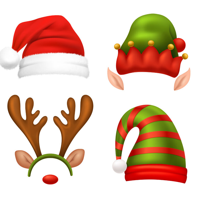 Рождественские и Новогодние шапки