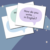 Речевые облака для урока английского языка | Classroom Language Speech ...
