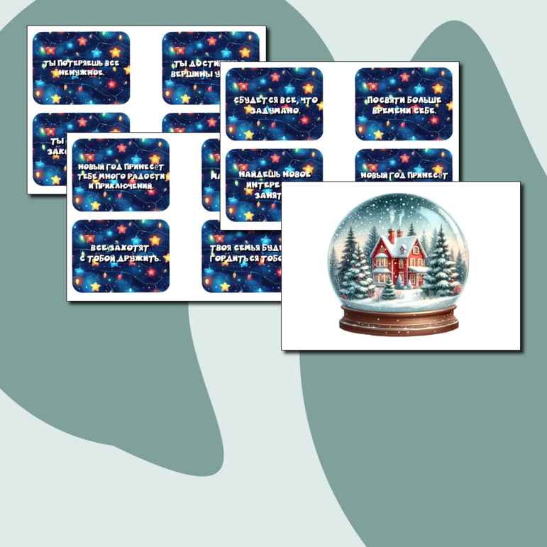 Шуточные Новогодние предсказания