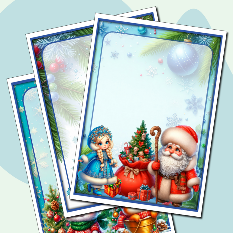 Новогодние фоны