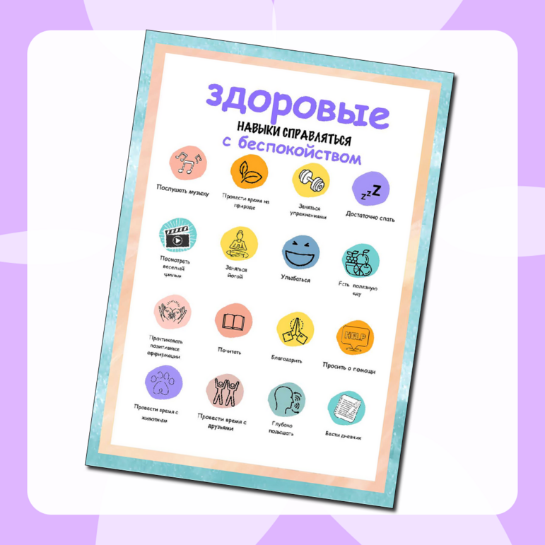 Плакат для оформления кабинета психолога