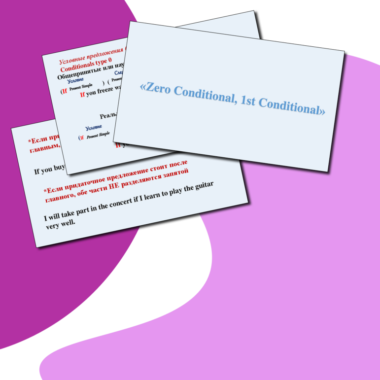 Презентация «Zero Conditional, 1st Conditional»