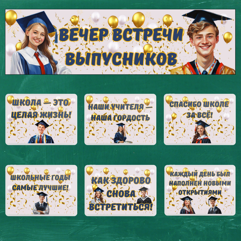 Оформление стенда "Выпускнику"