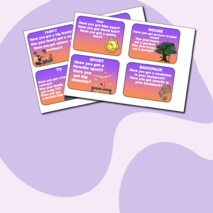Разговорные карточки для отработки темы Have got / Has got (speaking cards)