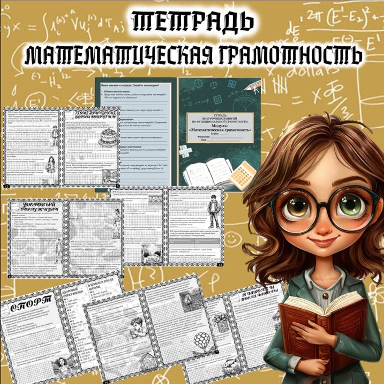Тетрадь по функциональной грамотности "Модуль: математическая ...