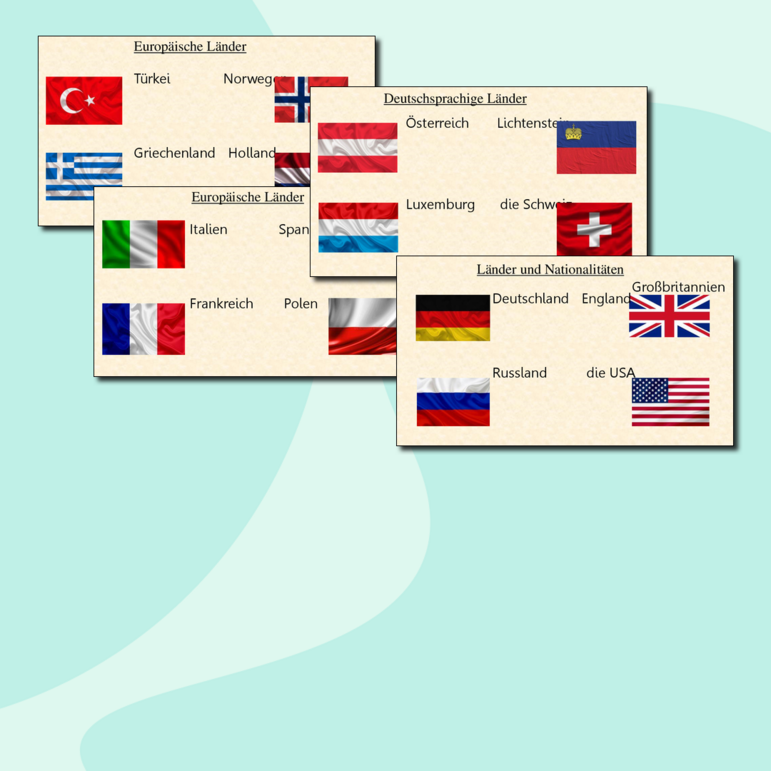 Länder und Nationalitäten