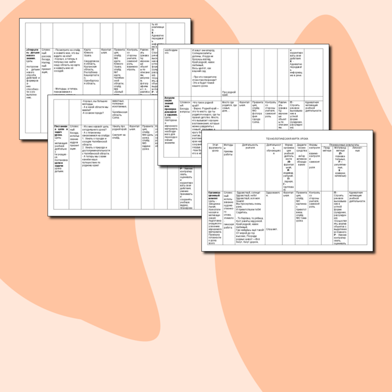 Конспект урока по окружающему миру 4 класс на тему Наш край