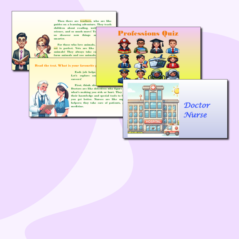 Презентация «Professions Quiz»