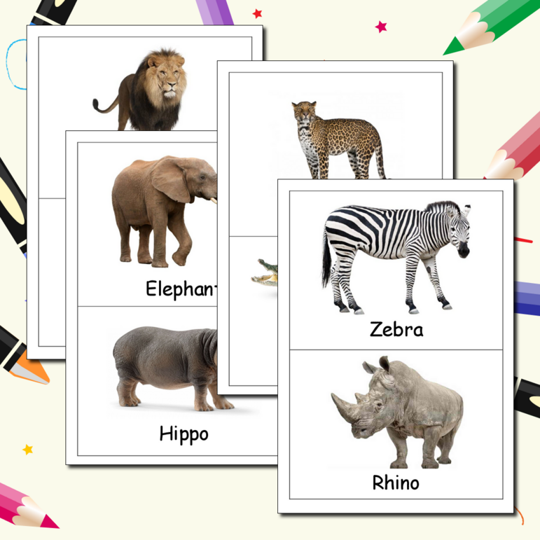 Флешкарты "Домашние животные" (Flashcards "Domestic animals")