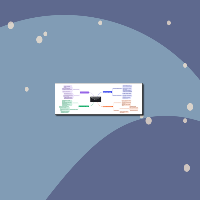 Интеллект-карта по теме: Пространство Европейского Севера. Учебник по ...