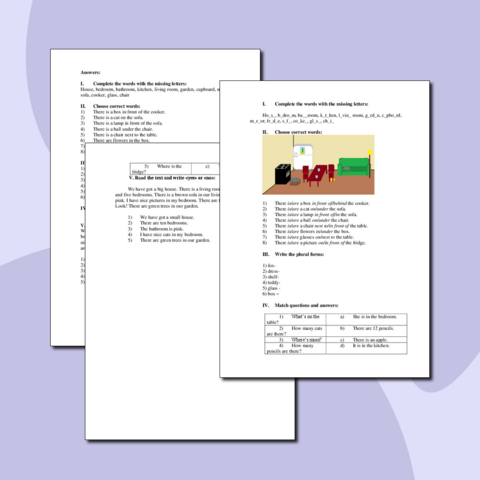 Started Unit. Lesson 3. Spotlight 5.