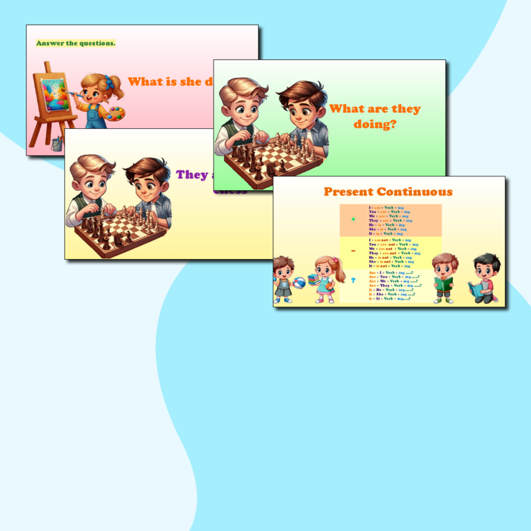 Презентация «Present Continuous»