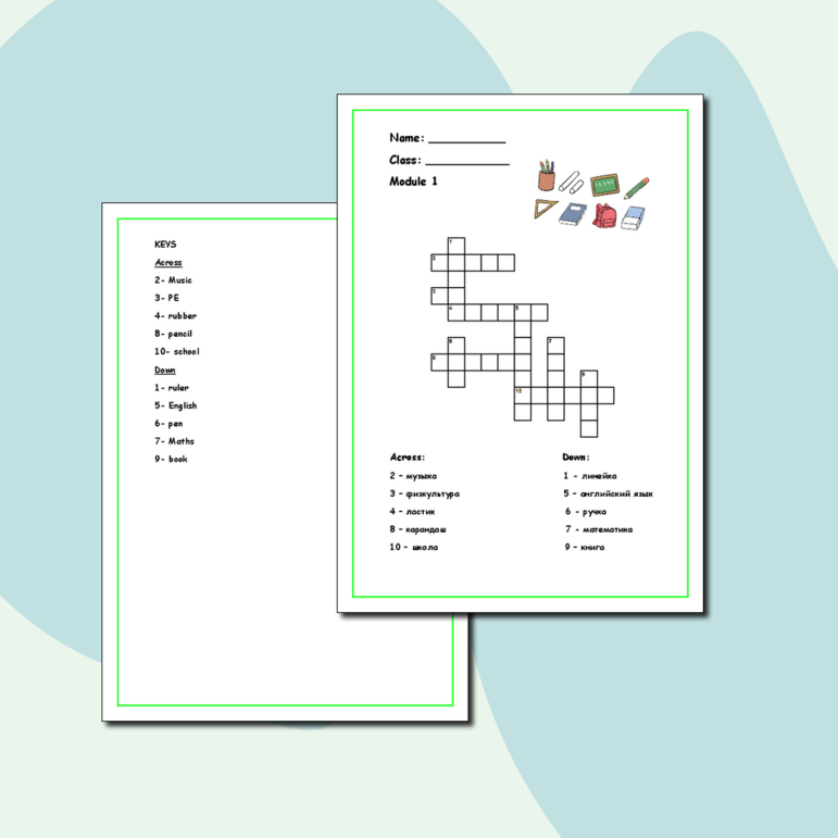 Карточки к учебнику "Spotlight 3 " . Лексика. Все модули.