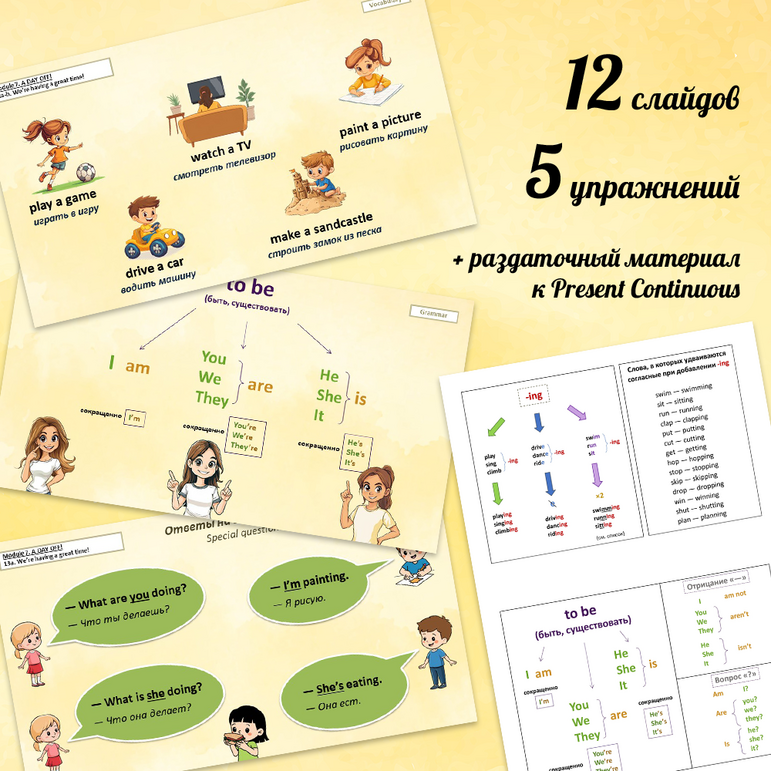 Презентация Spotlight-3. Module 7. We’re having a great time!