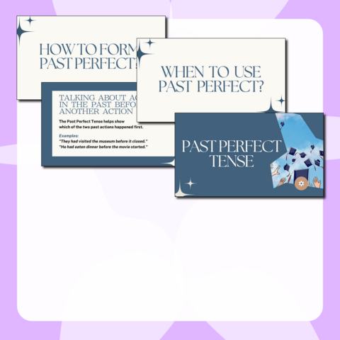 Конспект урока "Past Perfect Tense" 8 класс