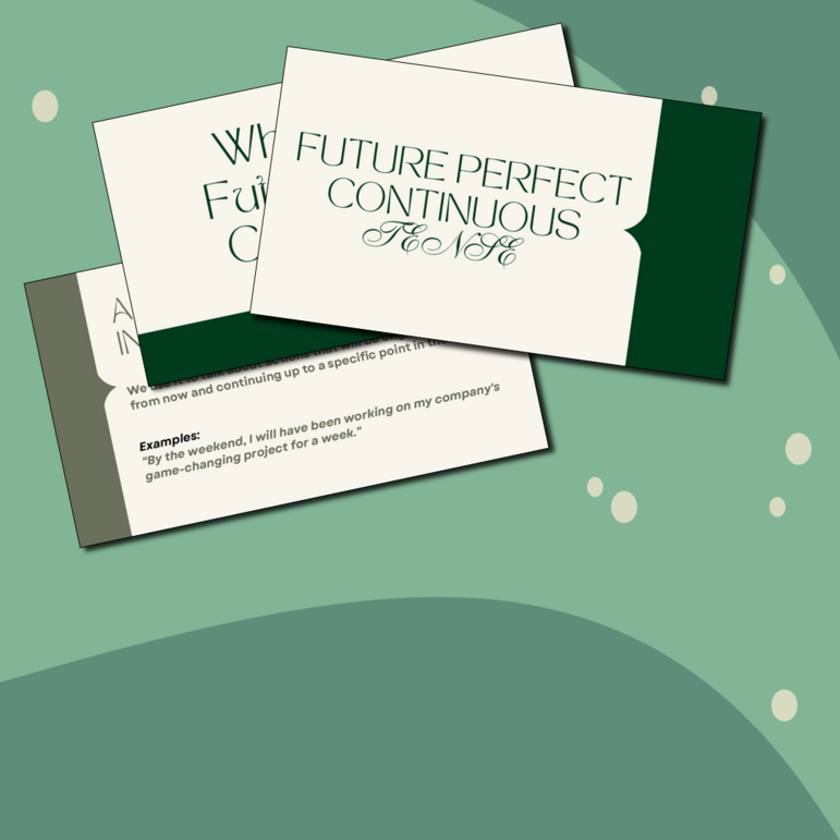 Future Perfect Continuous Tense