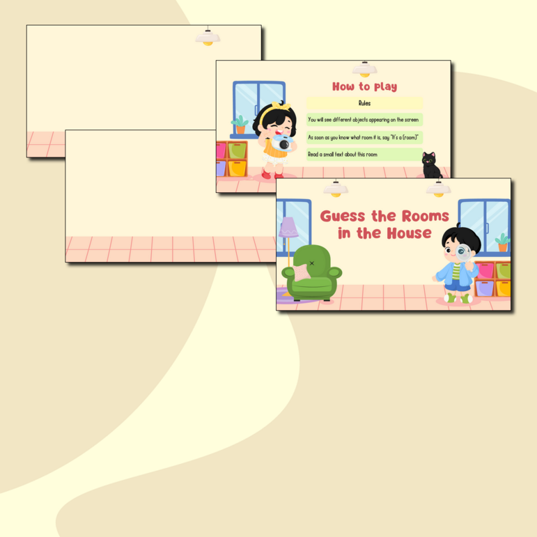 Презентация-игра для урока английского языка "Guess the Room ...