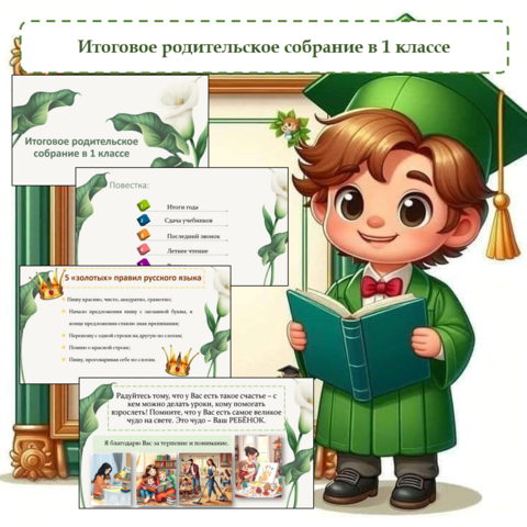 Родительское собрание "Итоговое родительское собрание"