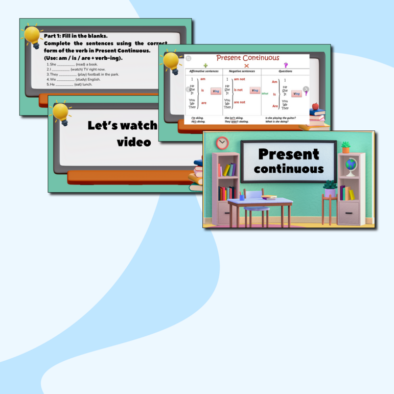 Презентация по теме:"Present Continuous"