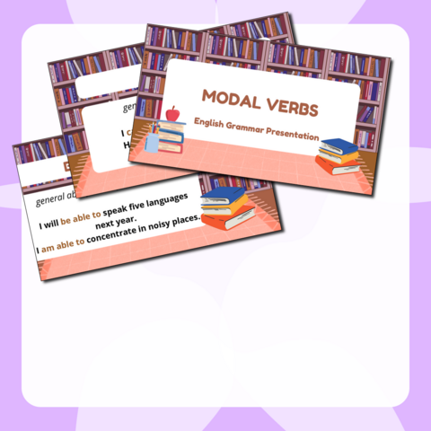 Презентация "Modal Verbs (Present forms)"