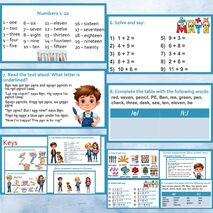 Презентация Spotlight 3. Module 1. 1a, 1b. «School again»