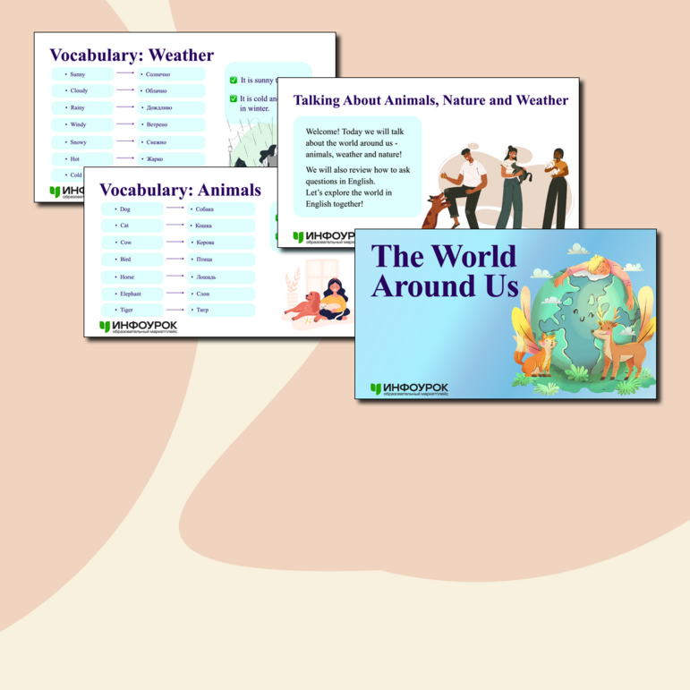 Презентация «The World Around Us»