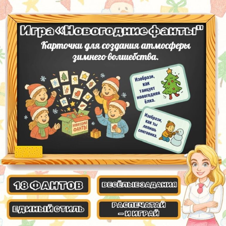 Игра «Новогодние фанты»
