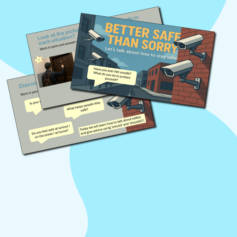 Презентация по английскому языку для 7 класса "Better Safe than Sorry ...