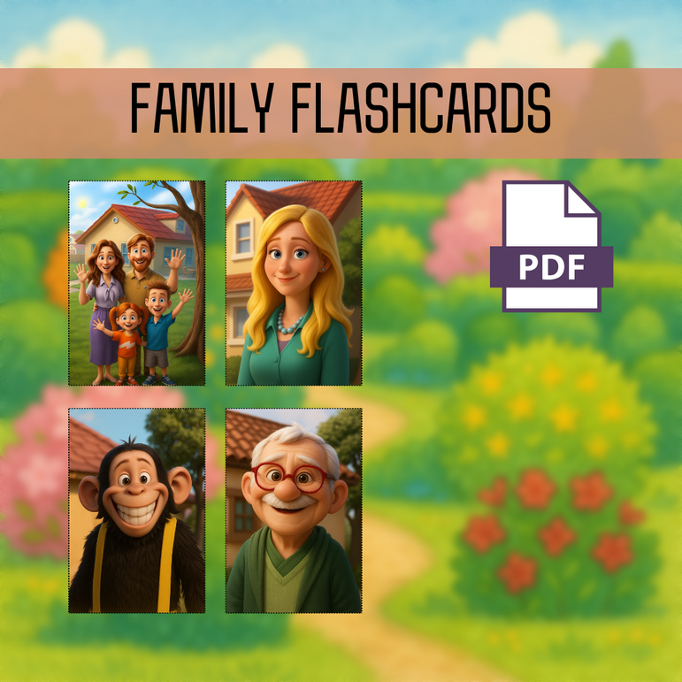 Карточки Family (Семья) к УМК Spotlight 2, starter module