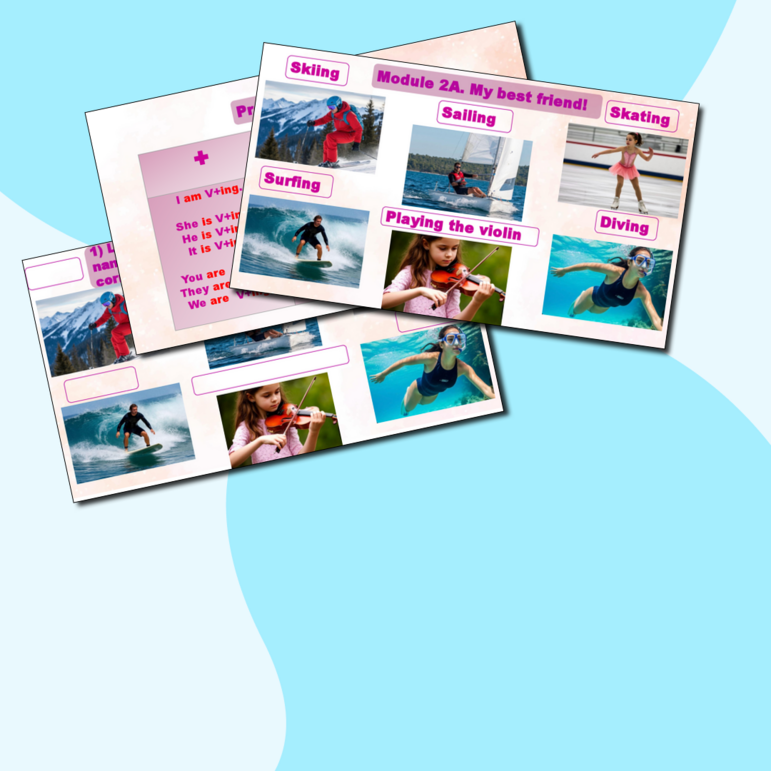 Презентация Spotlight 4 Module 2A My best friend!