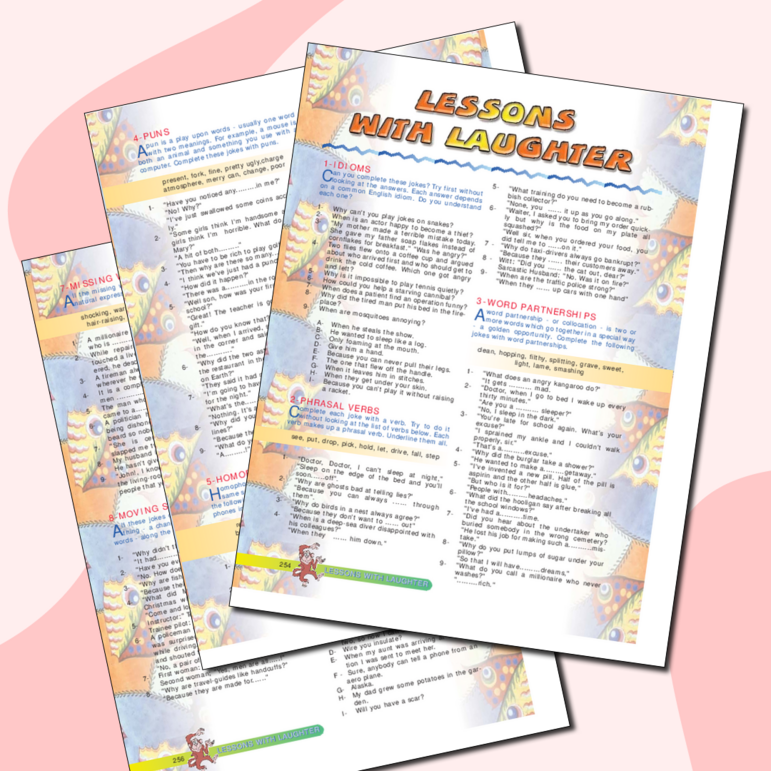 Lessons with Laughter: методические материалы на Инфоурок