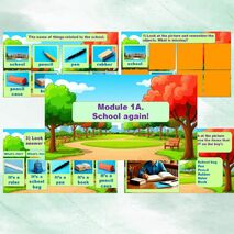 Презентация Spotlight 3 Module 1A School again!