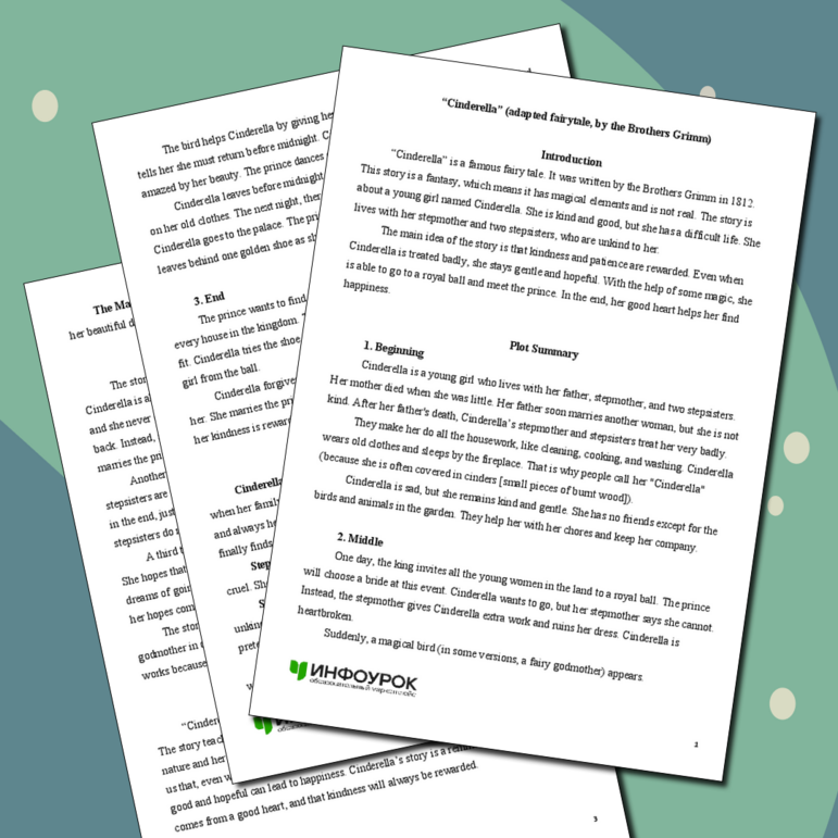 «Little Red Riding Hood» (adapted fairy tale, by the Brothers Grimm ...