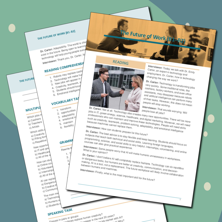 The Future of Work (B1–B2)