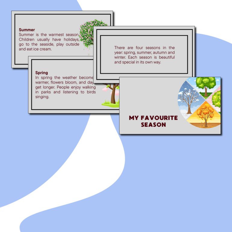 Презентация «My Favourite Season»