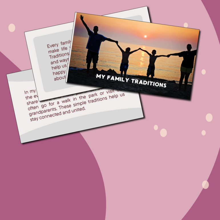 Презентация «My Family» для учеников 5 класса