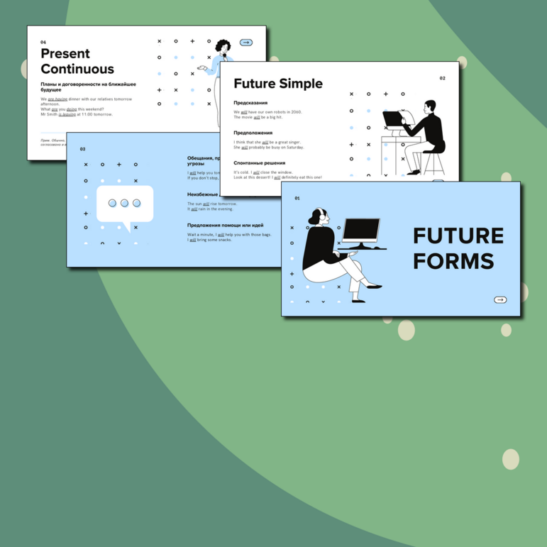Презентация по английскому языку "Future Forms" (Future Simple, Present ...