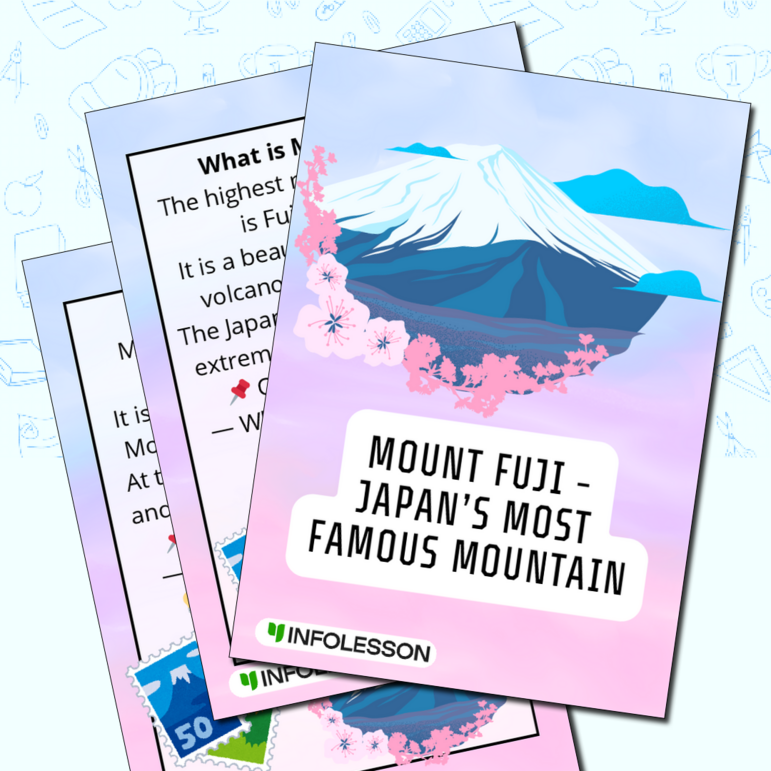 Display Folder “Mount Fuji – The Sacred Mountain of Japan”