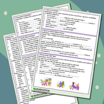 Spotlight 10, Module 2c: Рабочий лист — Grammar & Vocabulary Practice