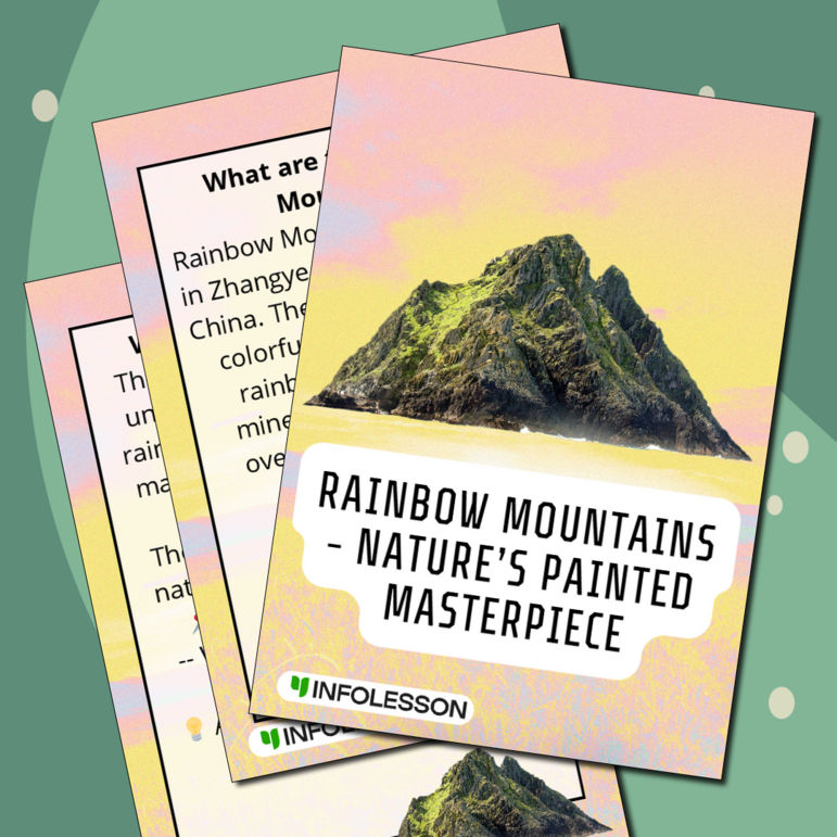 Display Folder “Rainbow Mountains – The Painted Hills of China”