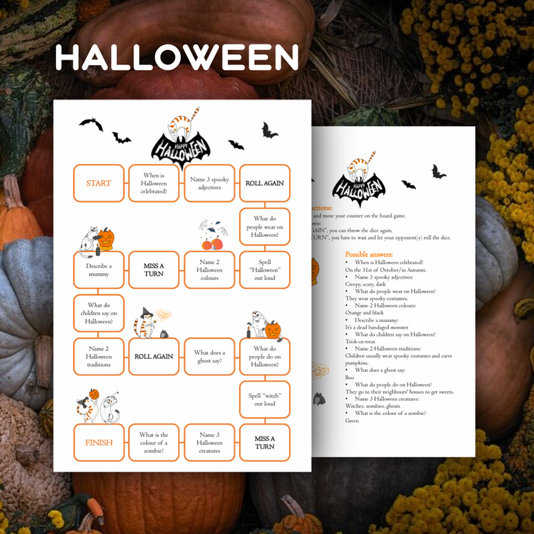 Halloween, board game