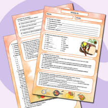 Рабочий лист к учебнику Spotlight 8 module 2a