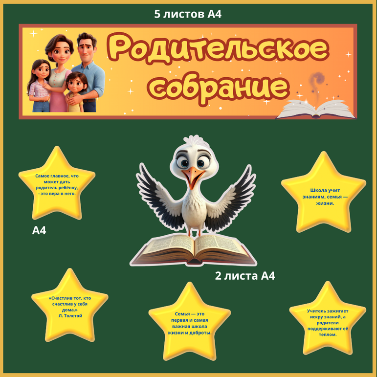 Оформление «Родительское собрание»